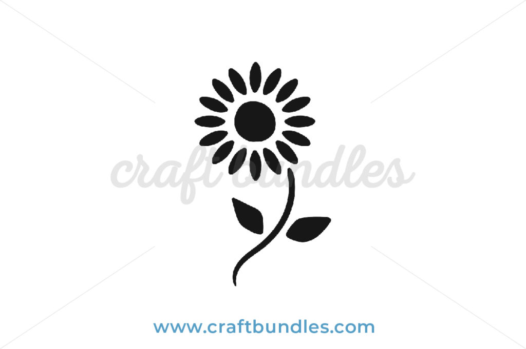Simple Flower SVG Cut File - CraftBundles Simple Flower SVG Cut File - CraftBundles